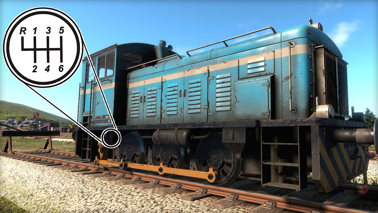 This Train Engine Has a MANUAL Transmission! (NOOB vs PRO Derail Valley ...