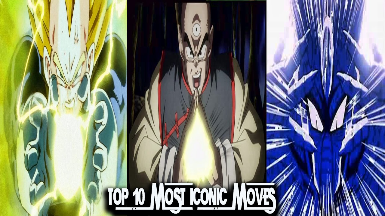 TOP 10 Most Iconic Dragon Ball Z/GT Special Attacks - YouTube