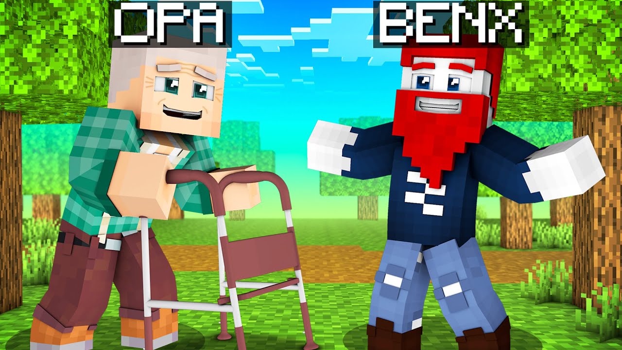WIR TREFFEN EINEN VERWIRRTEN OPA! - Minecraft Freunde - YouTube