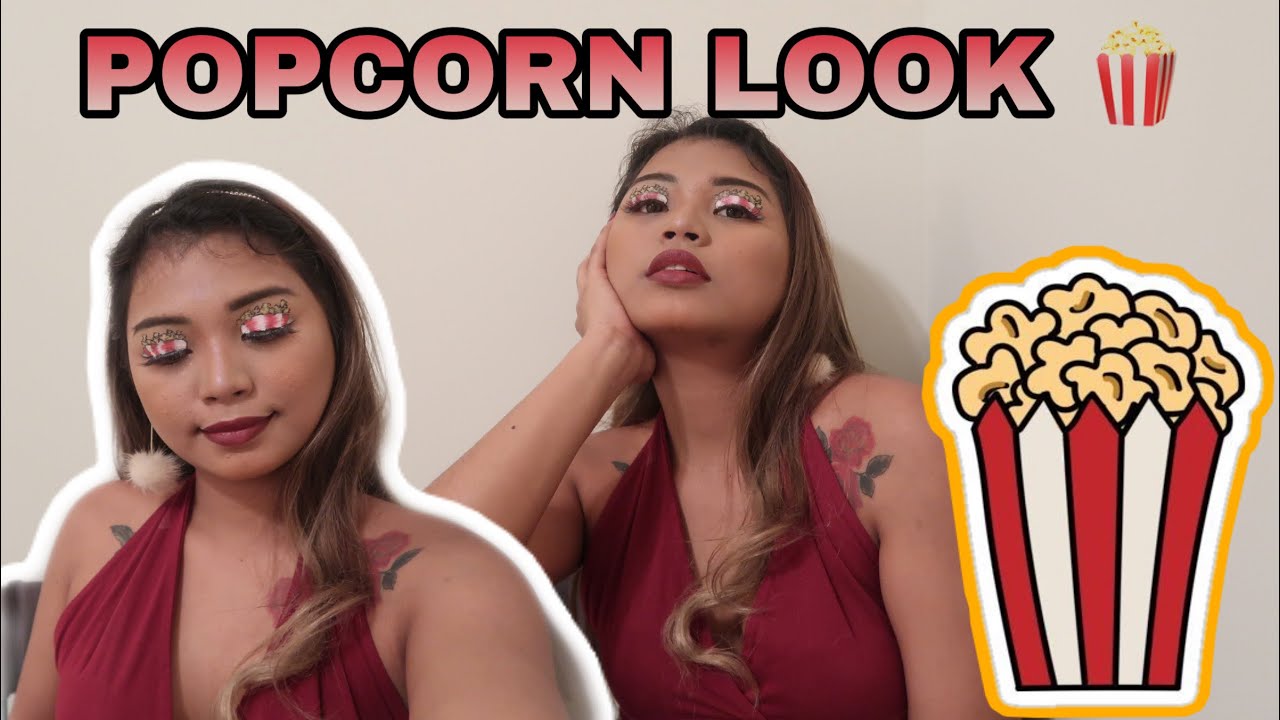POPCORN MAKE UP LOOK ||GENEVLOGS - YouTube