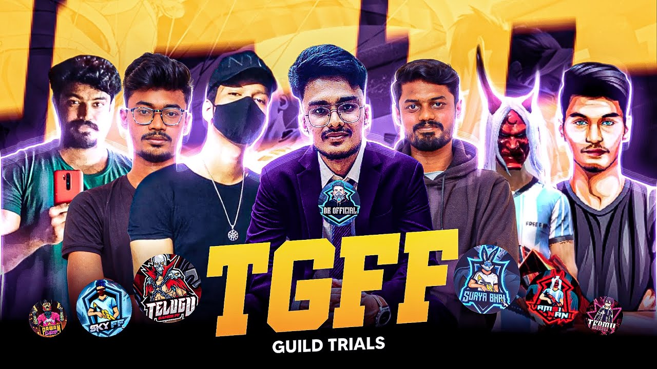 Guild Trials For TEAM TGFF | Telugu Best Guild | Free Fire Live Telugu ...