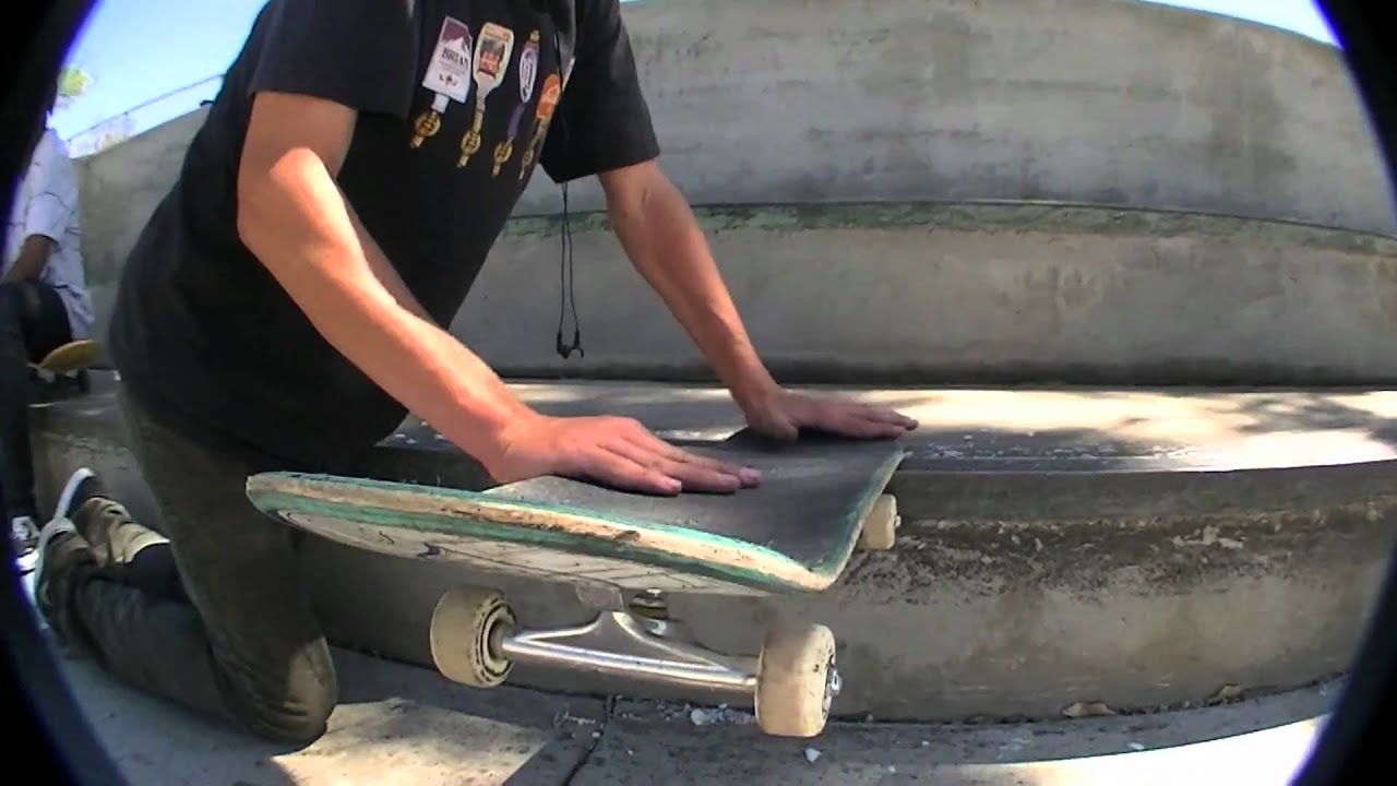 how to frontside tailslide with Kyle Lopez - YouTube