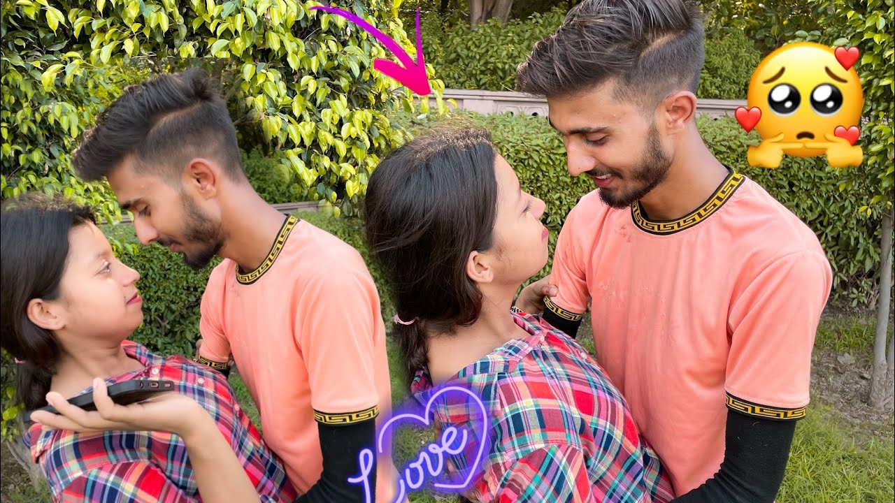 Romentic Accidentally Takkar Prank on cute girls! Romentic Prank! Epic Reaction! Squad kapil ...