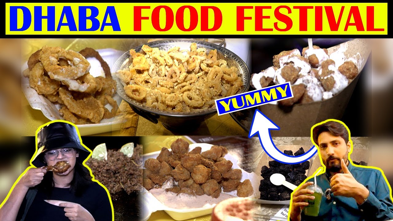 DISCOVER DHABA FESTIVAL | FOOD FESTIVAL @portgrand349 - YouTube