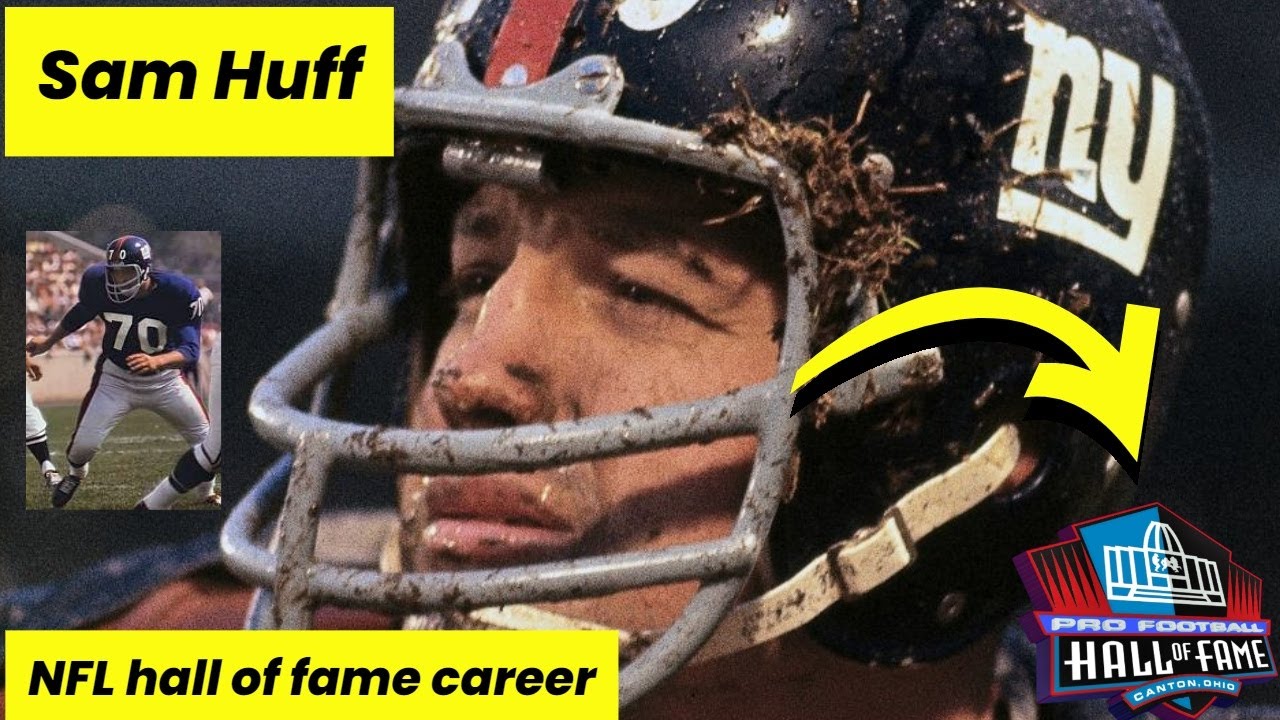 Sam Huff's AMAZING NFL Hall of Fame Career Highlights! - YouTube