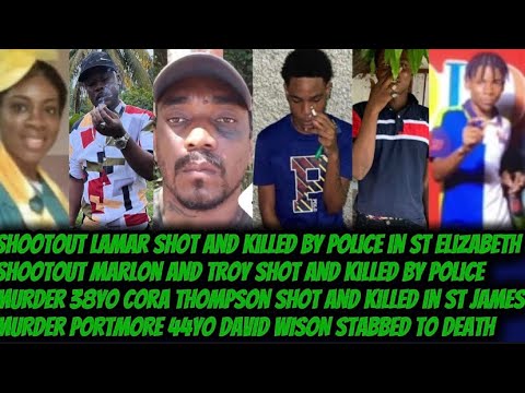 Four Shot & Ķilled One Śtabbed To Death Police Shot & Killed Troy, Marlon & Lamar & Cora Śhot Dèad 