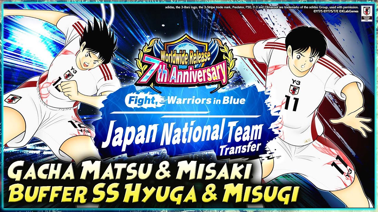 GACHA RS FINALS MISAKI & MATSUYAMA "BUFFER ASIAN + SS HYUGA & MISUGI" 🔥 CAPTAIN TSUBASA DREAM ...