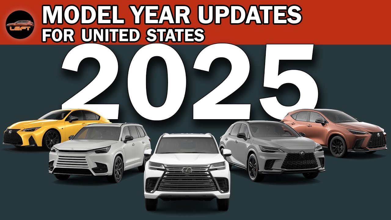2025 Lexus Lineup Changes: What's New and What's Changed - YouTube