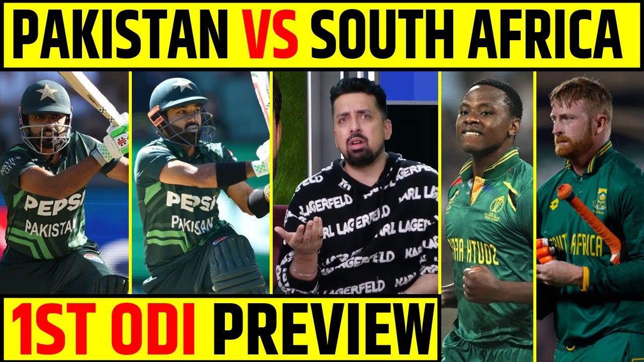 PAKISTAN VS SOUTH AFRICA 1ST ODI PREVIEW: KYA ODI SERIES JEETEGA ...