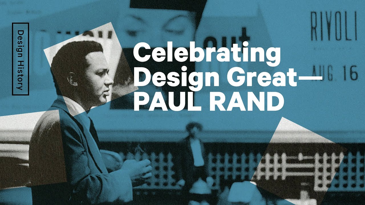 Celebrating The Life Of The Greatest Graphic Designer-Paul Rand - YouTube