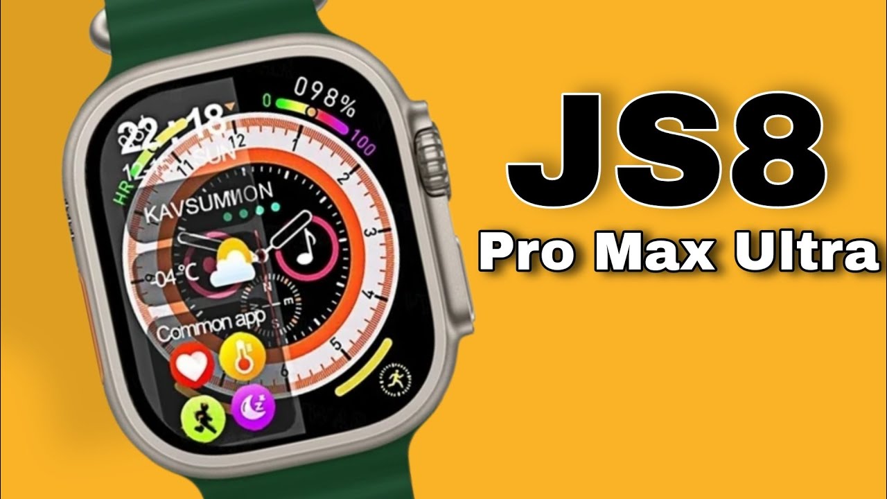 JS8 Pro Max Ultra Smartwatch New - NFC Series 8 Amoled. - YouTube