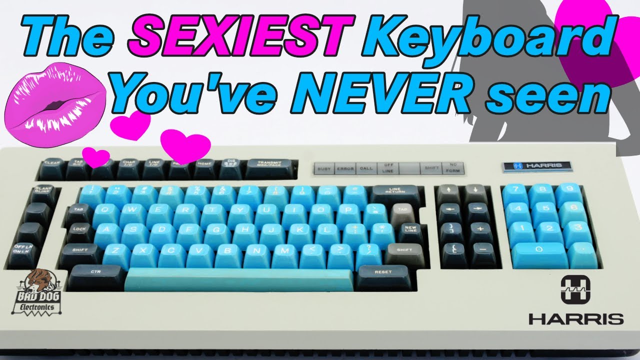 Harris Digitran Terminal Keyboard Deep Dive. - YouTube
