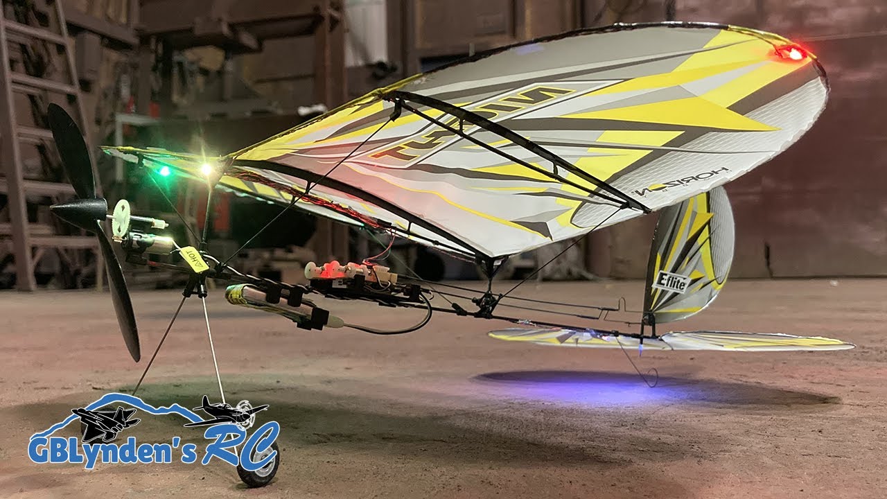 E-flite UMX Night Vapor First Indoor Shop Flight With E-flite 150mAH ...