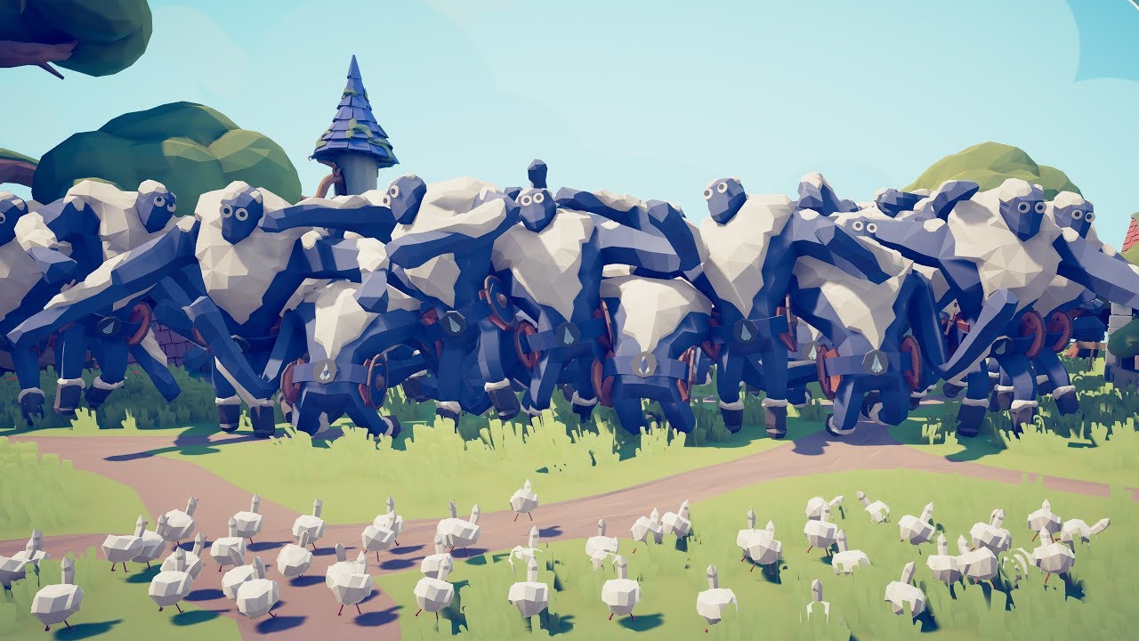 50 CHICKENS vs 50x EVERY UNIT - Totally Accurate Battle Simulator TABS ...