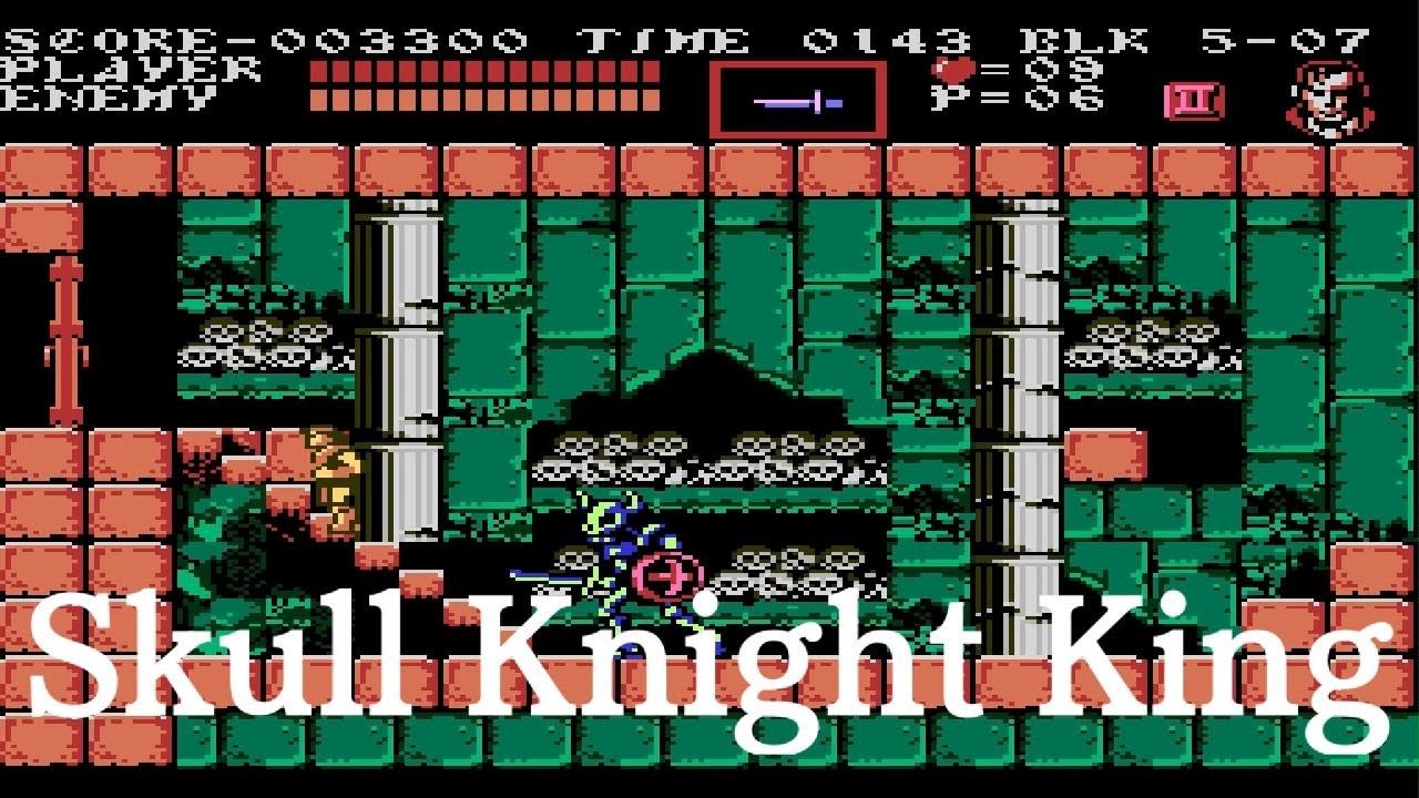 Skull Knight King - Castlevania III: Dracula's Curse Boss Battle - YouTube