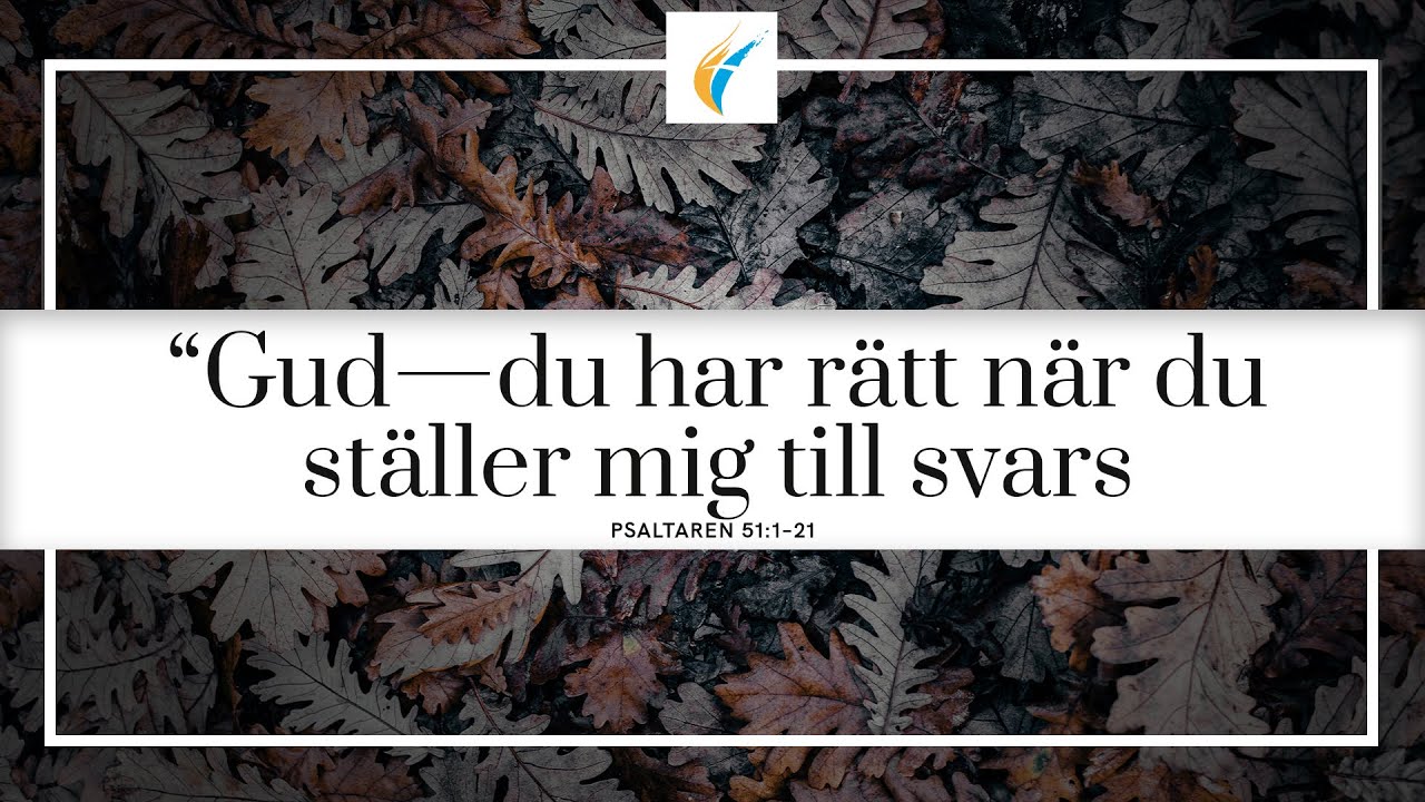 Gudstjänst från Uppsala pingst 2024-10-20 - YouTube