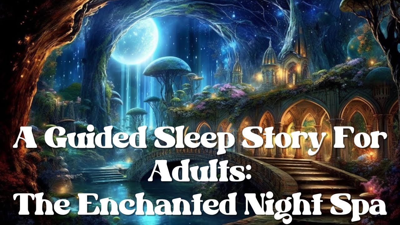 Bedtime Short Stories for Grown Ups - The Enchanted Night Spa: A Celestial Escape - YouTube
