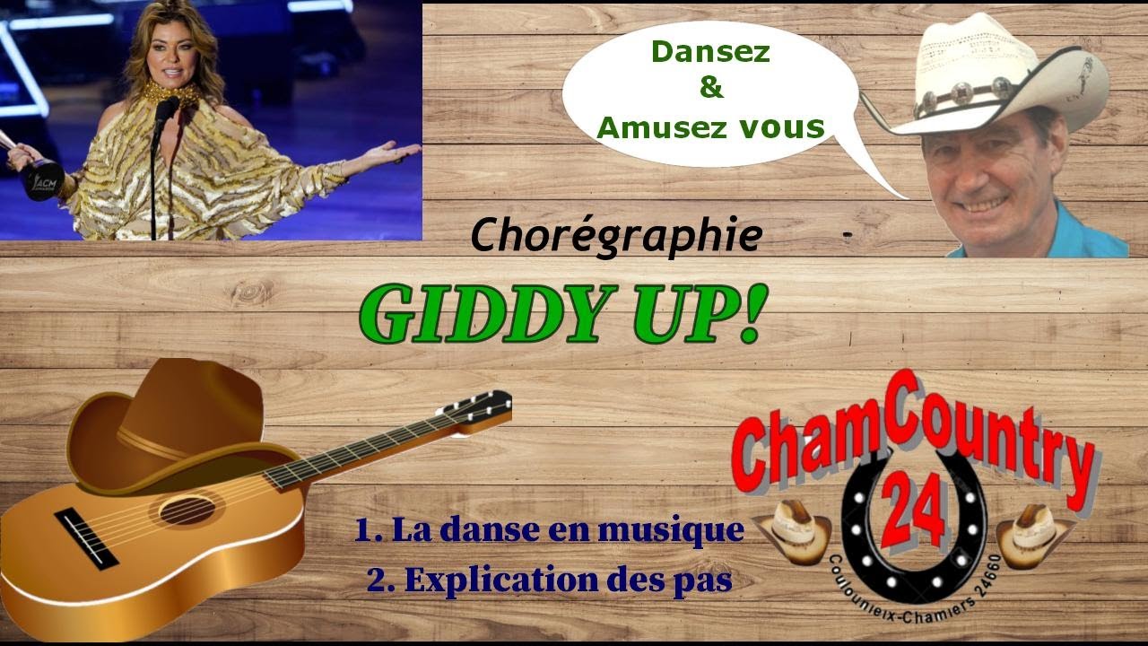 Giddy Up! - Line dance (Dance & Teach Fr) - YouTube