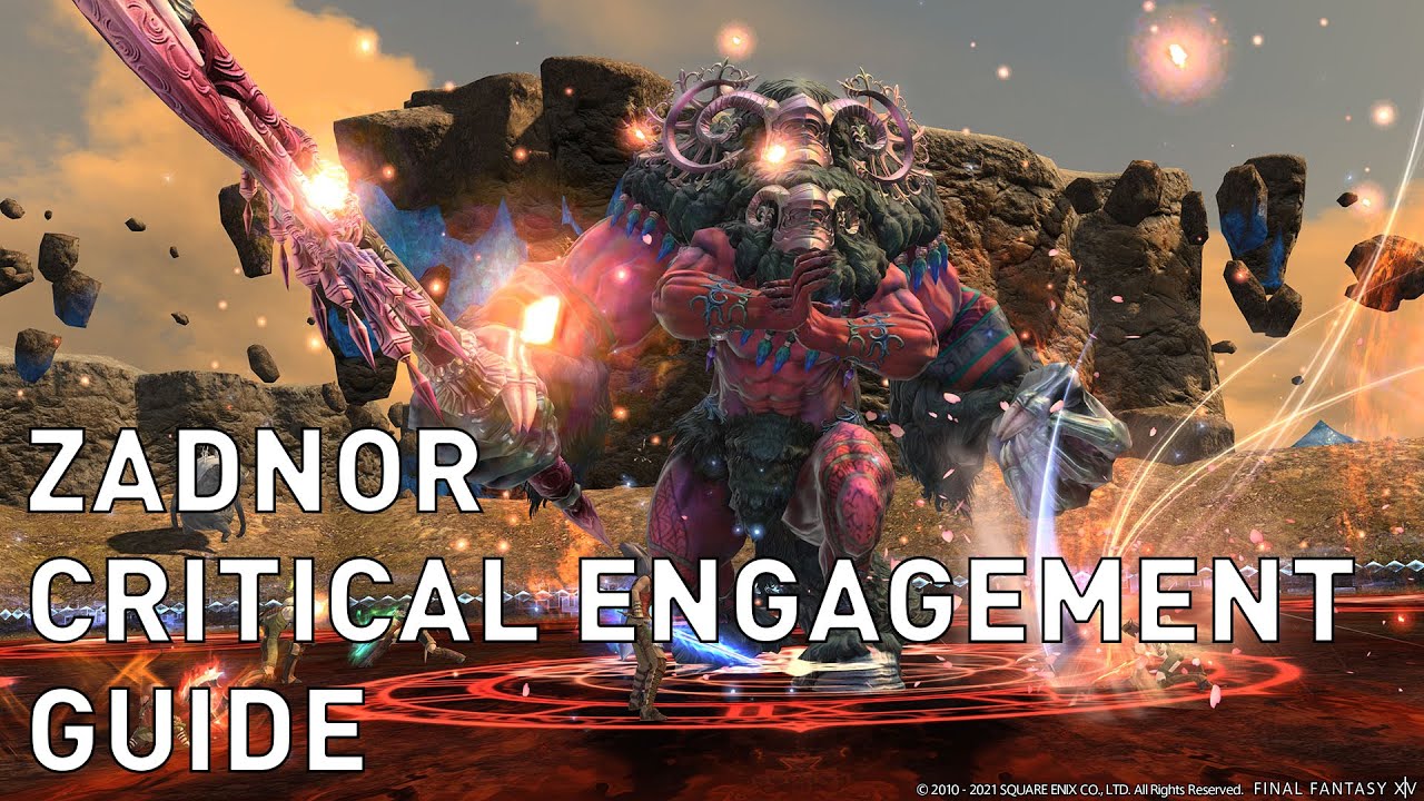 FFXIV - All Zadnor Critical Engagements Guide - YouTube