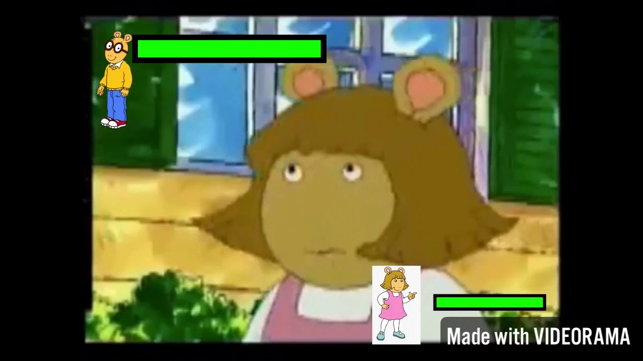 YTP : Arthur hits dw with heath bars - YouTube