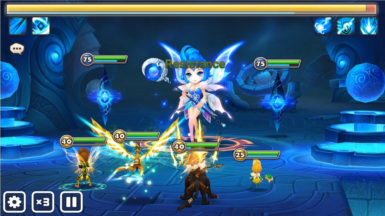 Fast 2A Wind Pixie (Shannon) B5 Team - Summoners War - YouTube