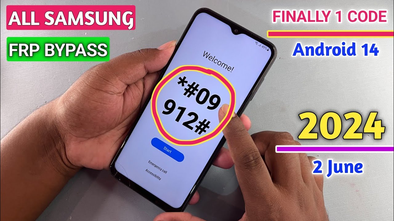 Samsung FRP Bypass Android 14 New Tool | Samsung FRP Google Account ...