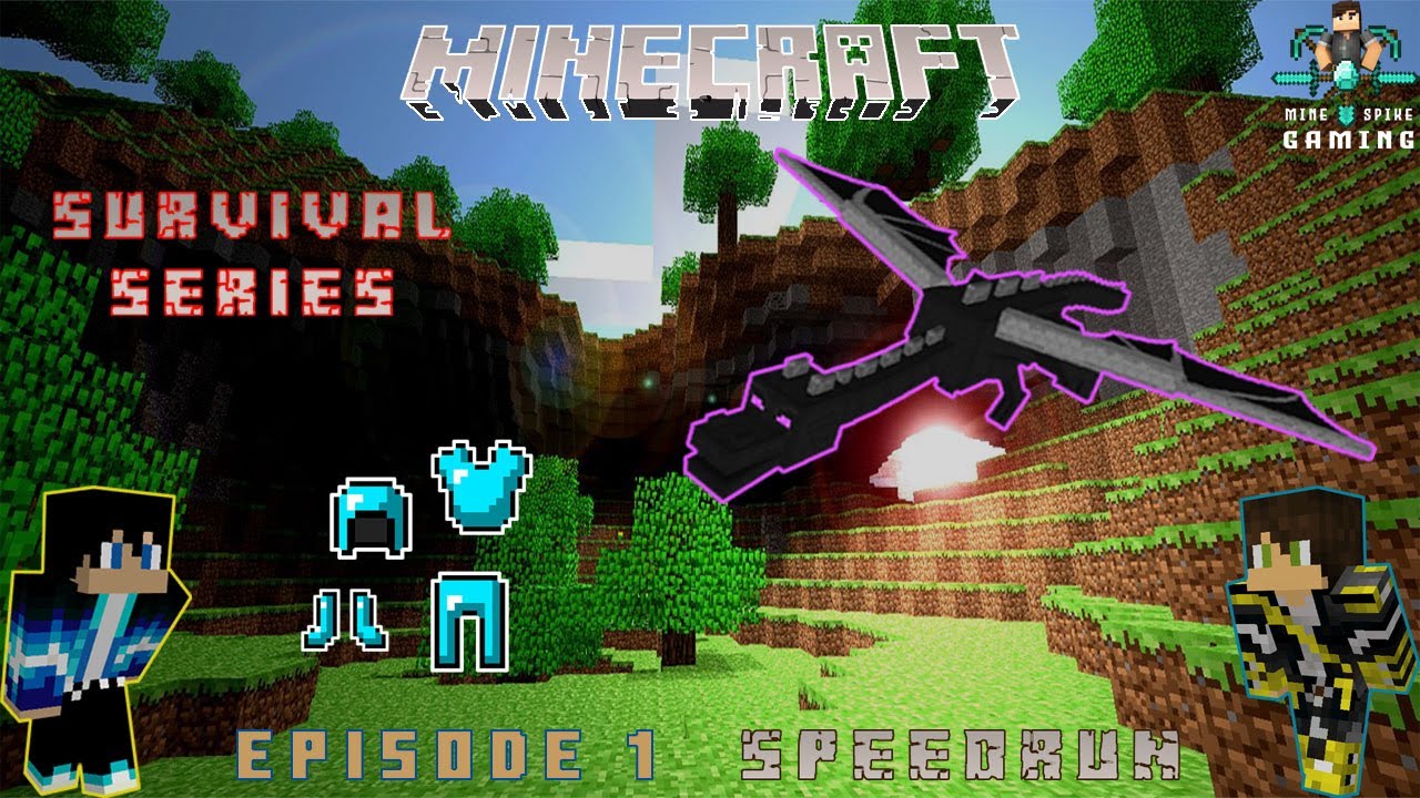 Minecraft Survival Series - Episode 1: The Journey Begins! || SpeedRun ...