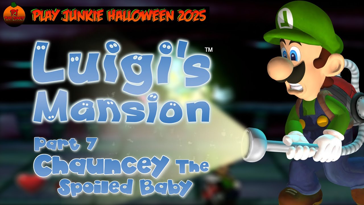 Luigi's Mansion: Part 07 - Chauncey the Spoiled Baby - YouTube