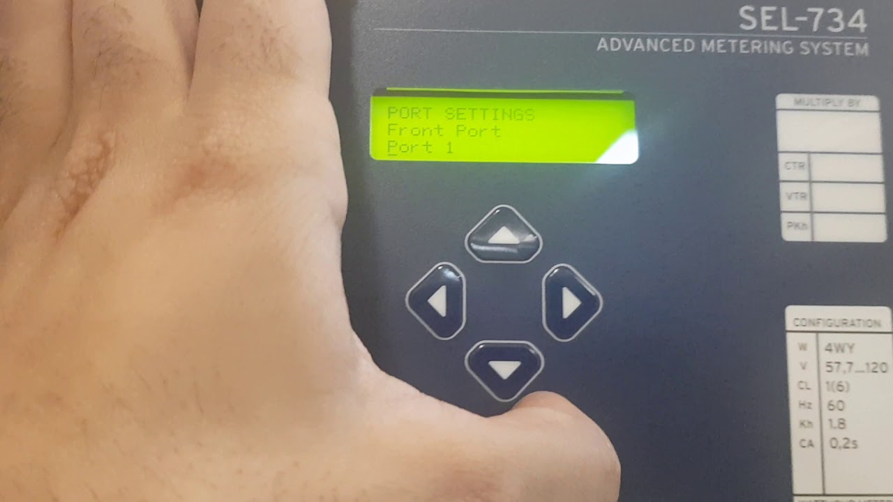 METER HMI ( SEL-734) - YouTube