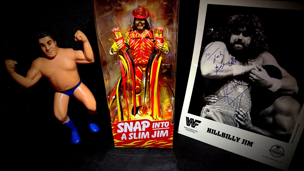 JWs Pile of Stuff Vol 7 - Mattel Slim Jim Macho Man, LJN Andre The ...