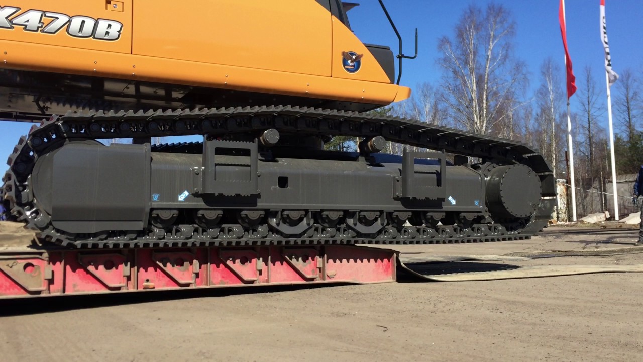 CASE CX 470 прибыл на склад ТПАС - YouTube
