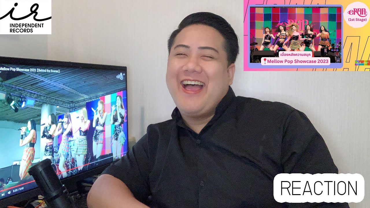 [เกร้ท Reaction] eRAA @ Mellow Pop Showcase 2023【Behind the Scenes】 - YouTube