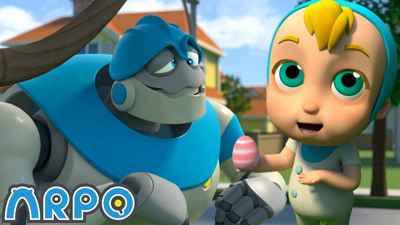 Easter Egg Hunt Race!!! | ARPO The Robot | Funny Kids Cartoons | Full Episodes - YouTube
