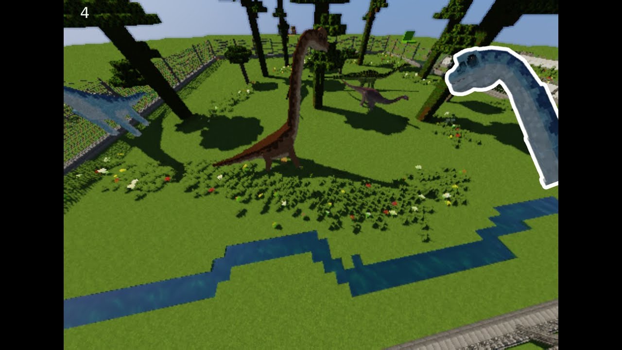 Building a Massive Sauropod Enclosure in Minecraft! - YouTube