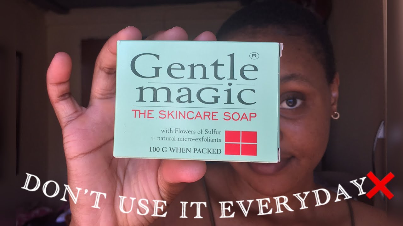 GENTLE MAGIC SKINCARE SOAP |HONEST REVIEW #gentlemagic #skincare - YouTube