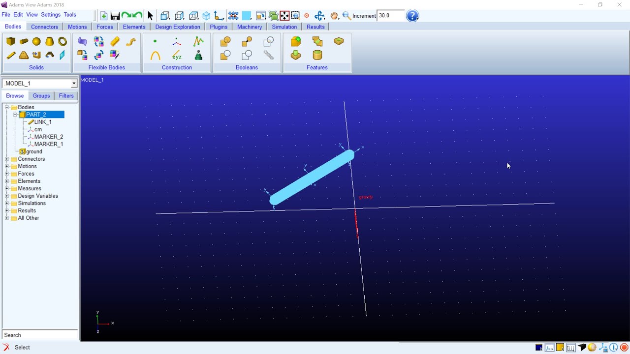 Adams Tutorial Part 3 l آموزش نرم افزار آدامز - YouTube