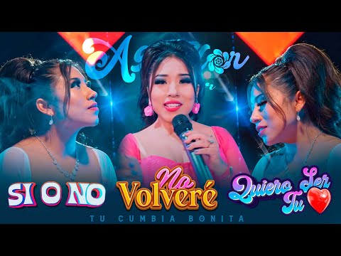 ♫ MiX Si o No / No Volveré / Quiero Ser Tu Corazón - Aguiflor X Amor (En Vivo) Cumbia Sureña 2024 🔥