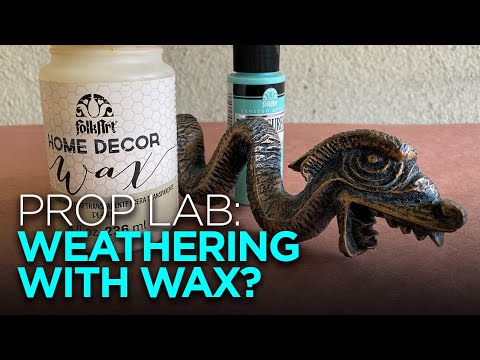 Weathering Props with Pigmented Wax - HUGE Time Saver! - YouTube