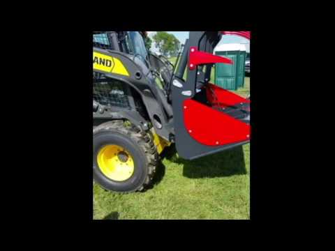 MB ATTACHMENTS LLC Silage Grapple Bucket 72" - YouTube