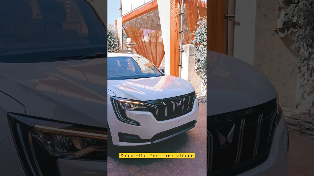 🔥Mahindra XUV700 First look|Xuv700 White walk around|Xuv700 short|# ...