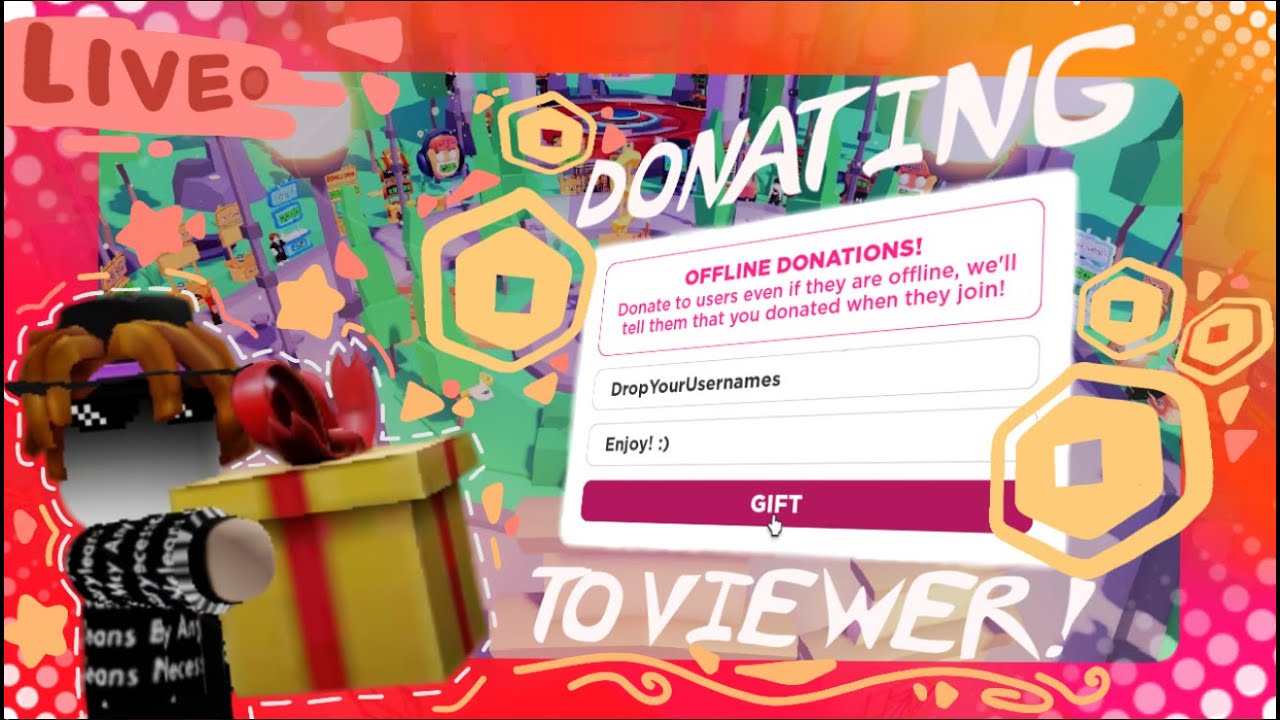 Donating to viewers in pls donate: Reaching 500k Donated! - YouTube