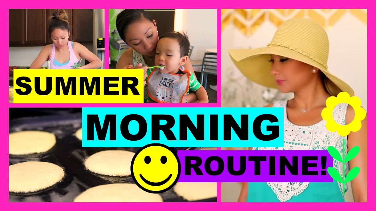 Summer Morning Routine! - YouTube