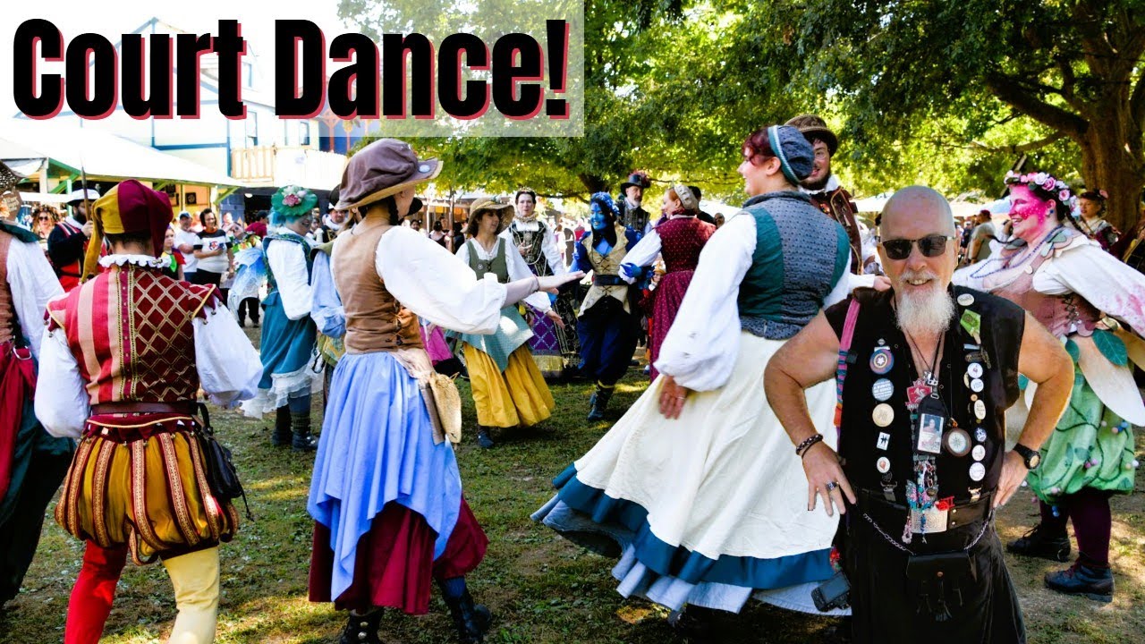 Court Dance Delight at ORF 2025 – Feast of Fools 💃👑 - YouTube