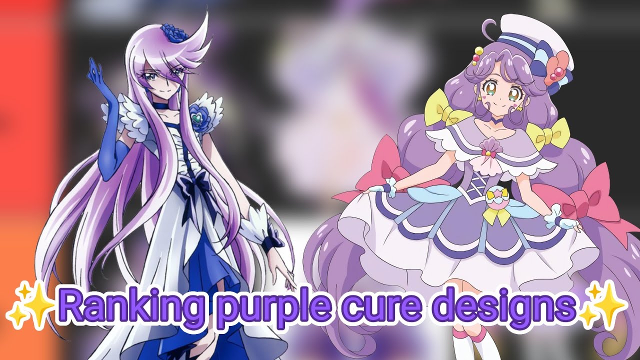 Ranking all purple precure designs cuz I'm still bored - YouTube