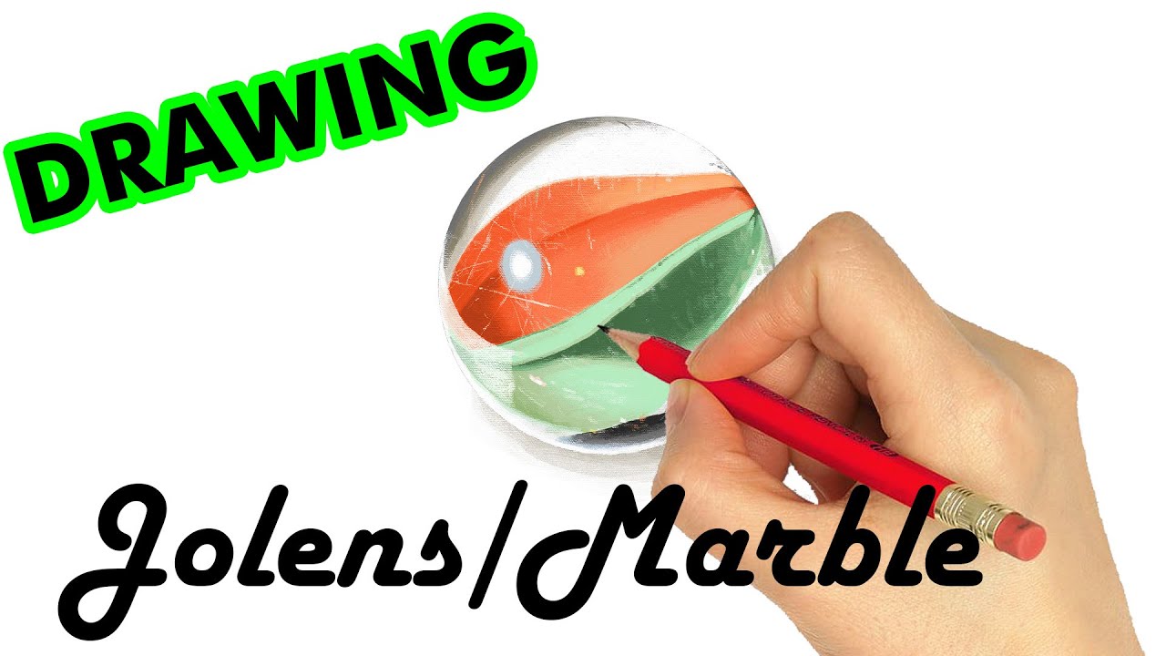 how to draw Jolens (Marble) | Art Therapy - YouTube