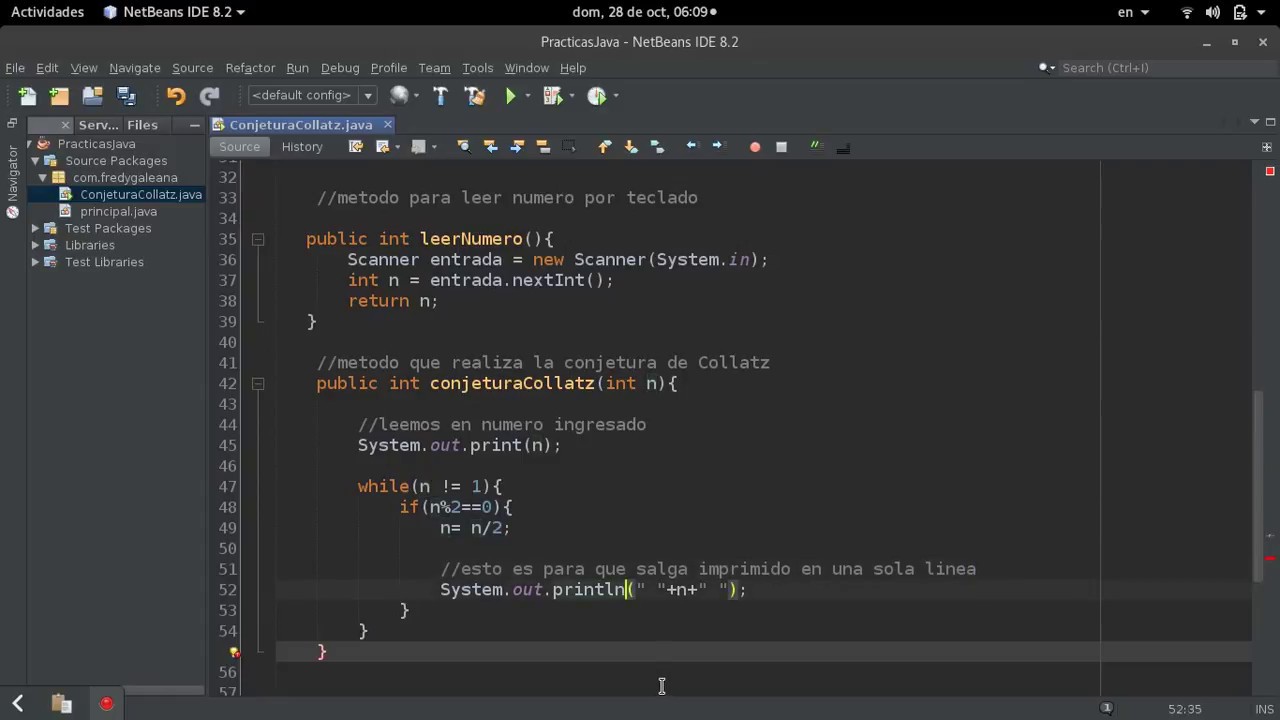 Conjetura Collatz - JAVA ☕ - YouTube