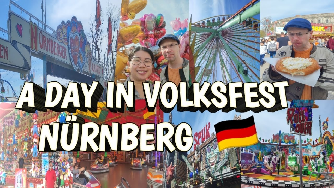A DAY IN VOLKSFEST NÜRNBERG, GERMANY (Rides Tayo Guy's)| HanKay - YouTube