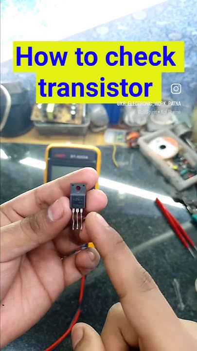 how to check transistor with multimeter #viral #shorts # ...