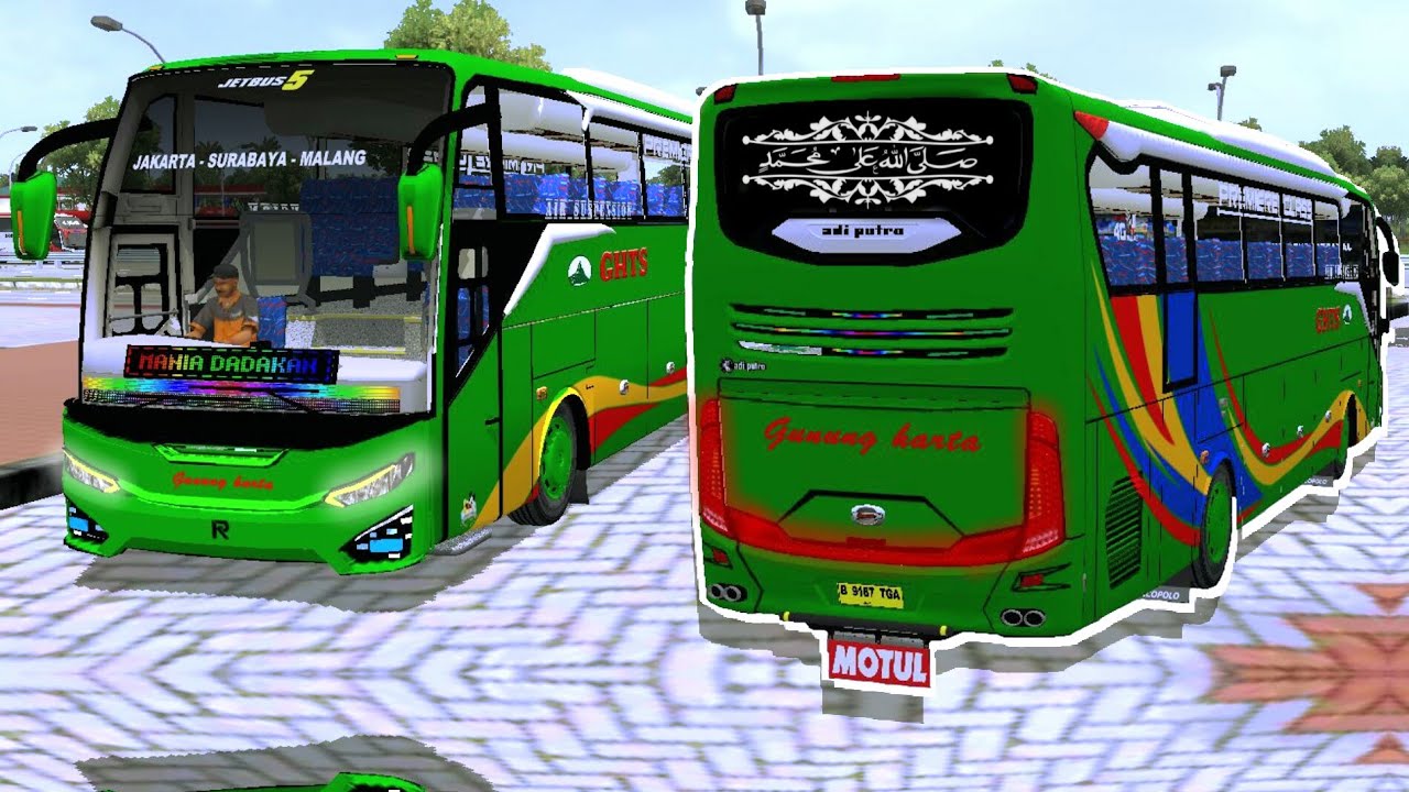 MARCOPOLO GADO² FACE & SLENDANG JB5 BODY JB2 || FREE DOWNLOADS - YouTube