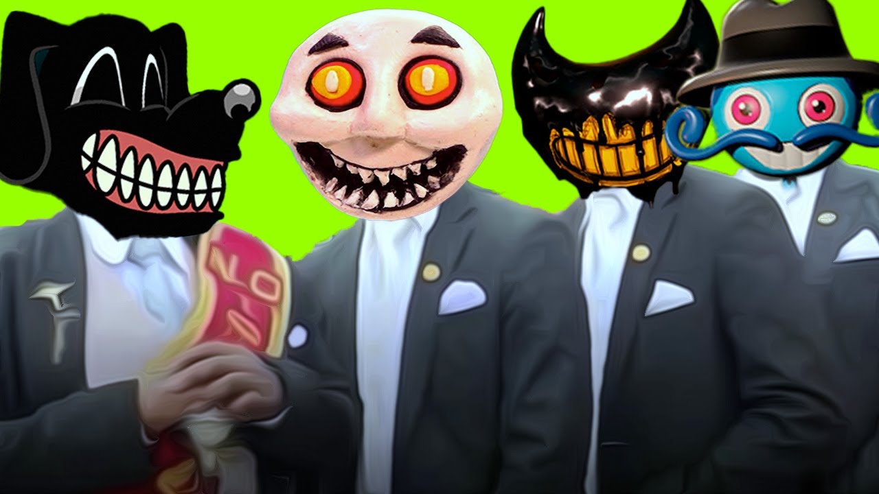 Cartoon Dog & Cursed Thomas & Bendy & Daddy Long Legs - Speedy Coffin ...